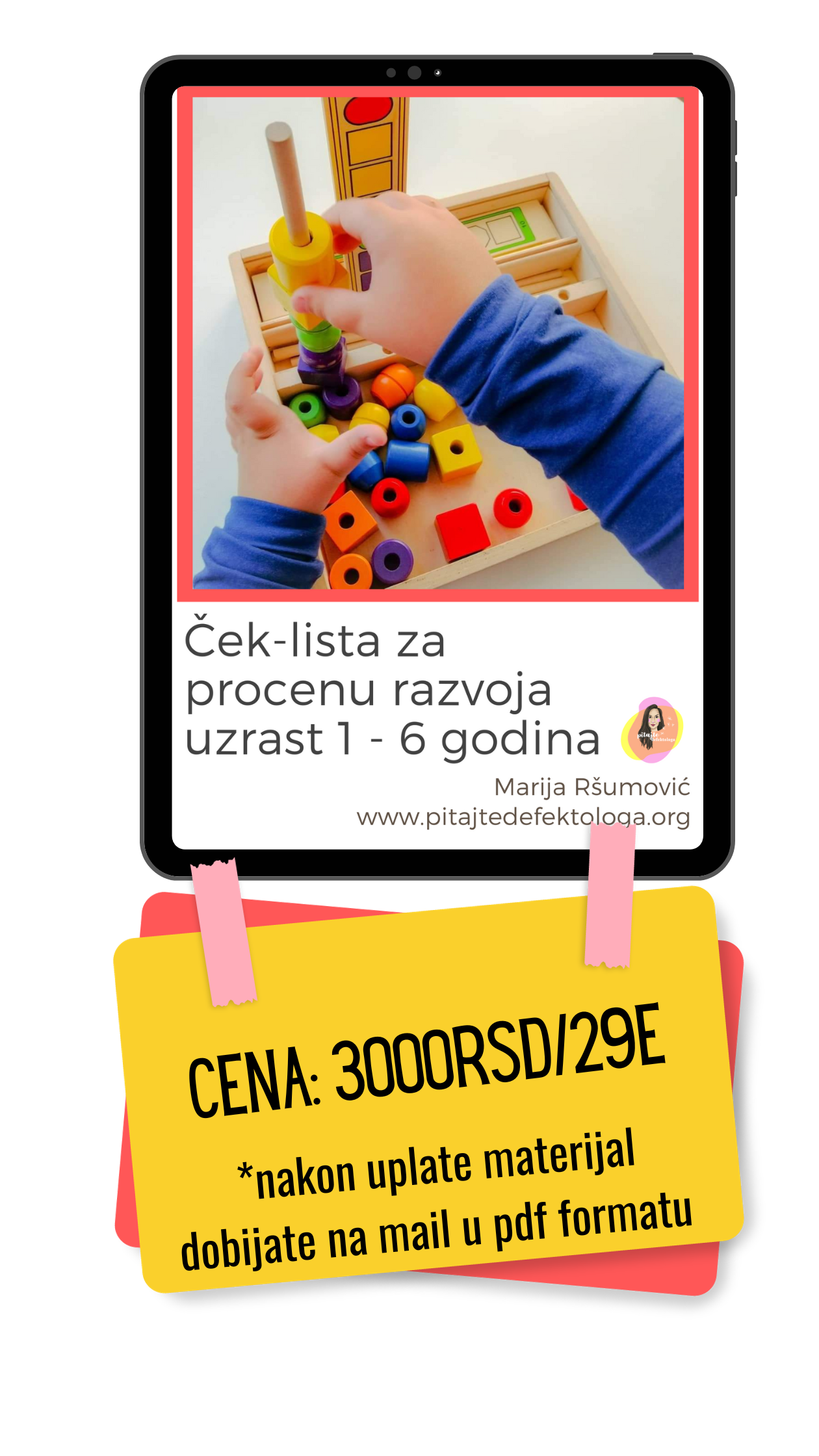 Ček-lista za procenu razvoja – Pitajte Defektologa